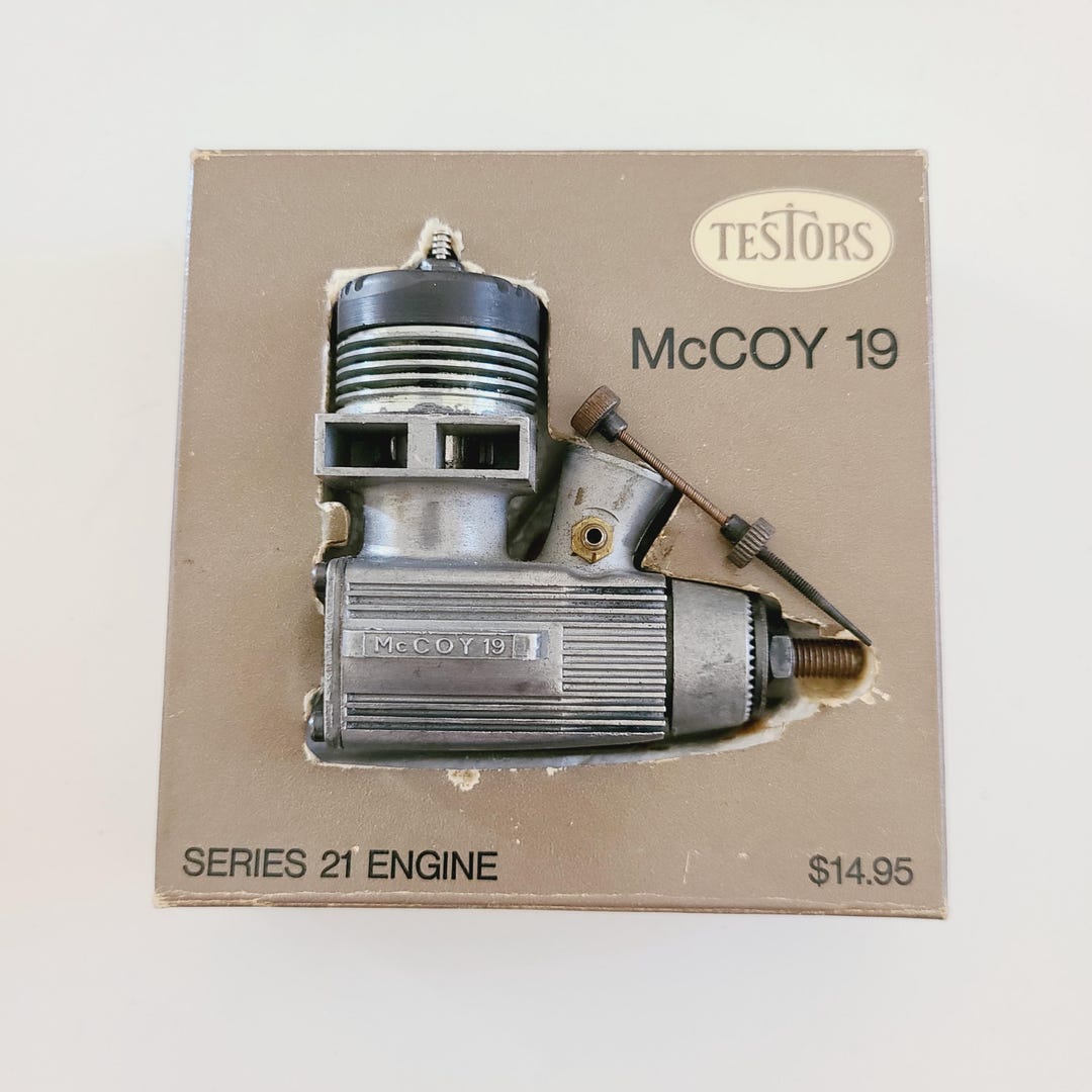 Vintage Circa 1960's to 1970's Testors Series 21 .19 Mccoy High Octane ...