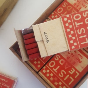 Vintage Circa 1950's Listo No.162 China Marking Leads, Partial Box With ...