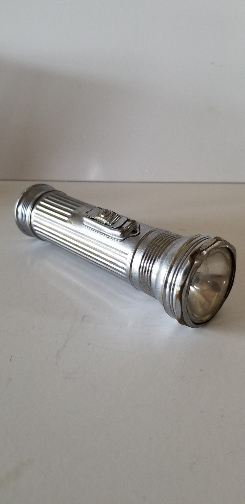 Vintage 1935 Art Deco Design Lightmaster Flashlight Chromed - Etsy