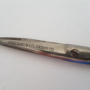 Vintage Early 1930's Monarch Scissors With Advertising for the Chicago ...