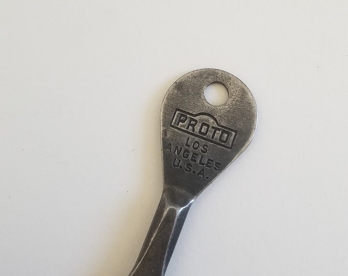 Vintage Circa 1950's Proto Tools Key Ring Standard Screwdriver, With ...