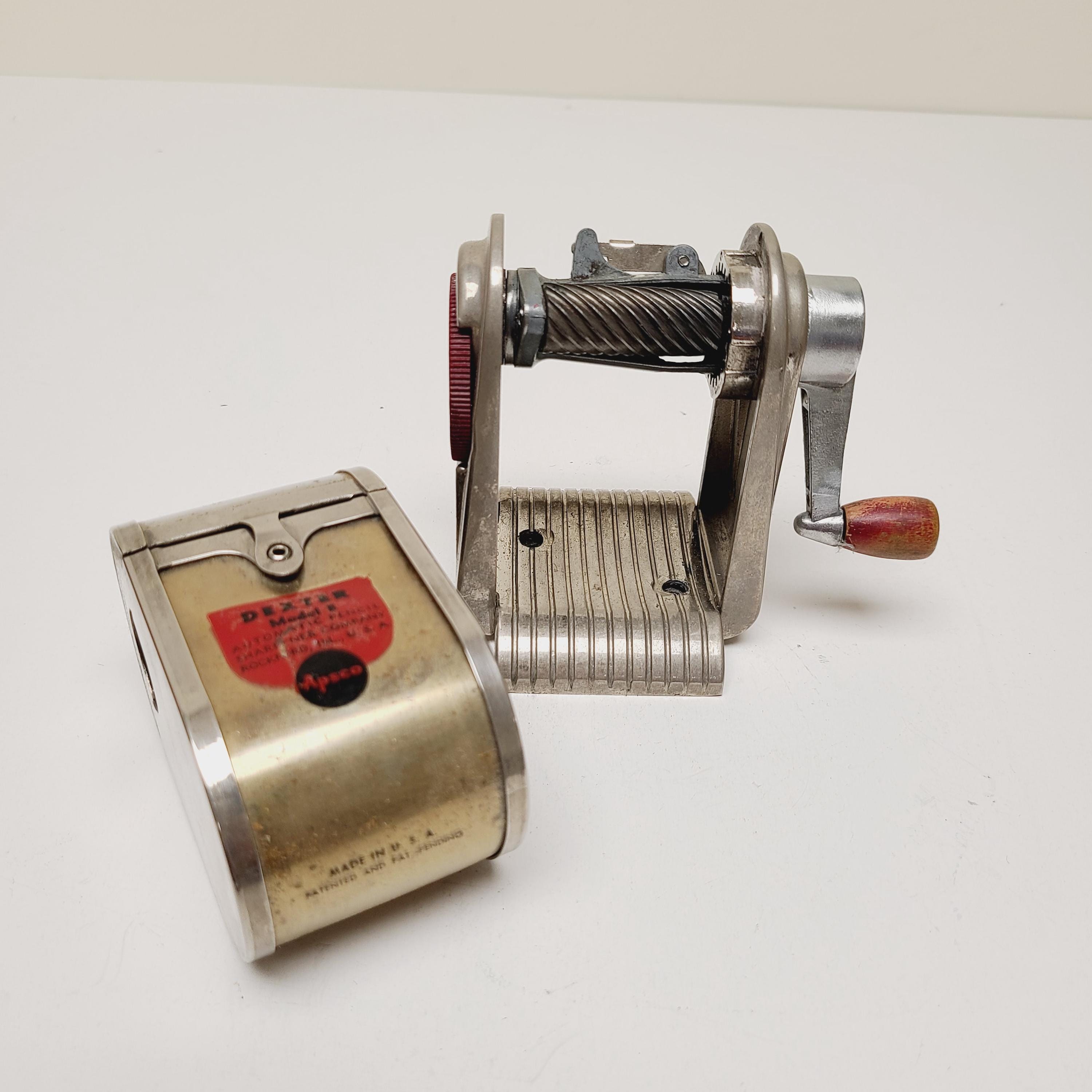 Vintage 1940s Dexter Pencil Sharpener: Restored APSCO Model B - Etsy