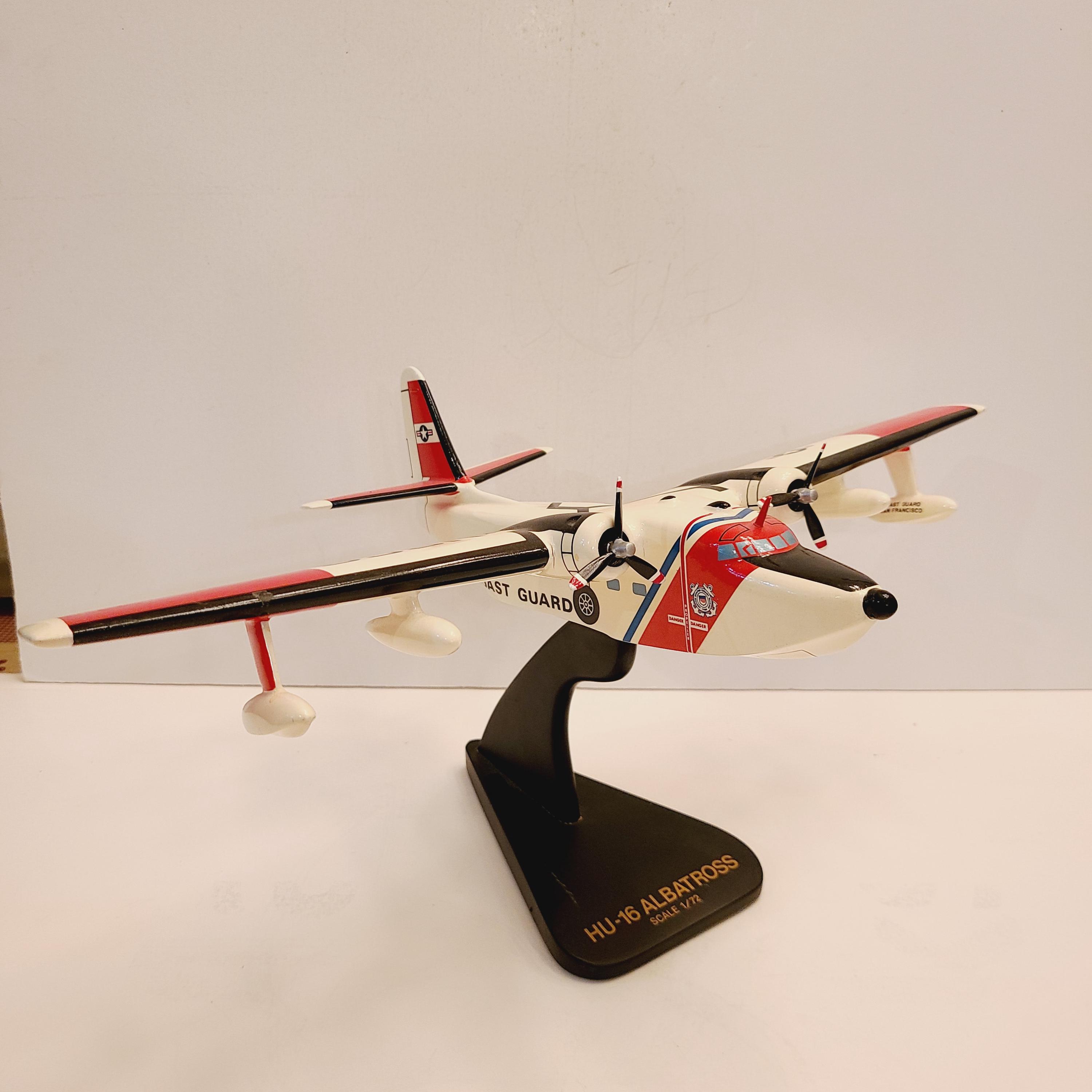 Vintage USCG Grumman Albatross HU-16 Model: Coast Guard Aviation Decor ...