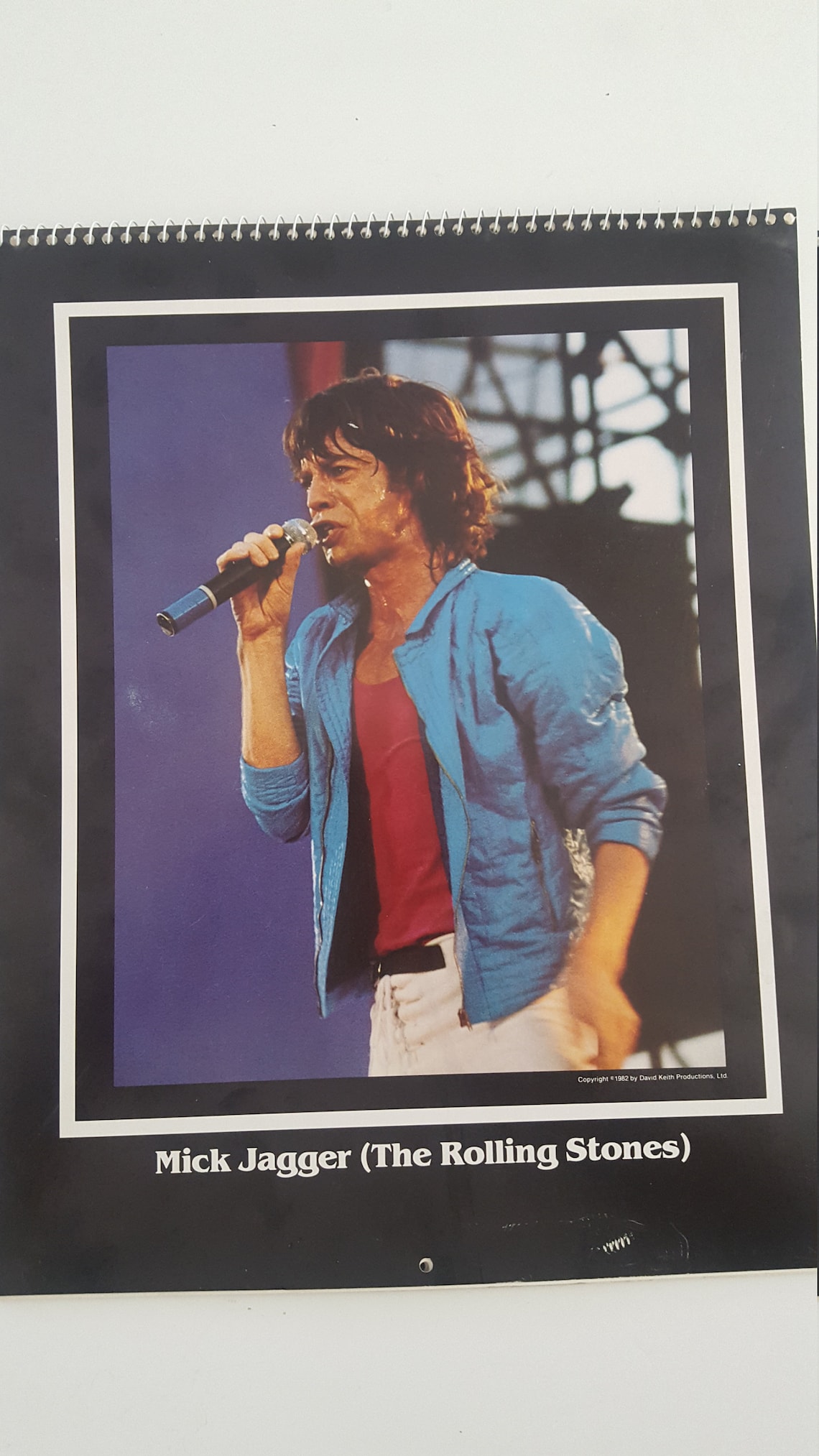 Vintage 1983 Radio Station Calendar Rock N Roll Singers and - Etsy