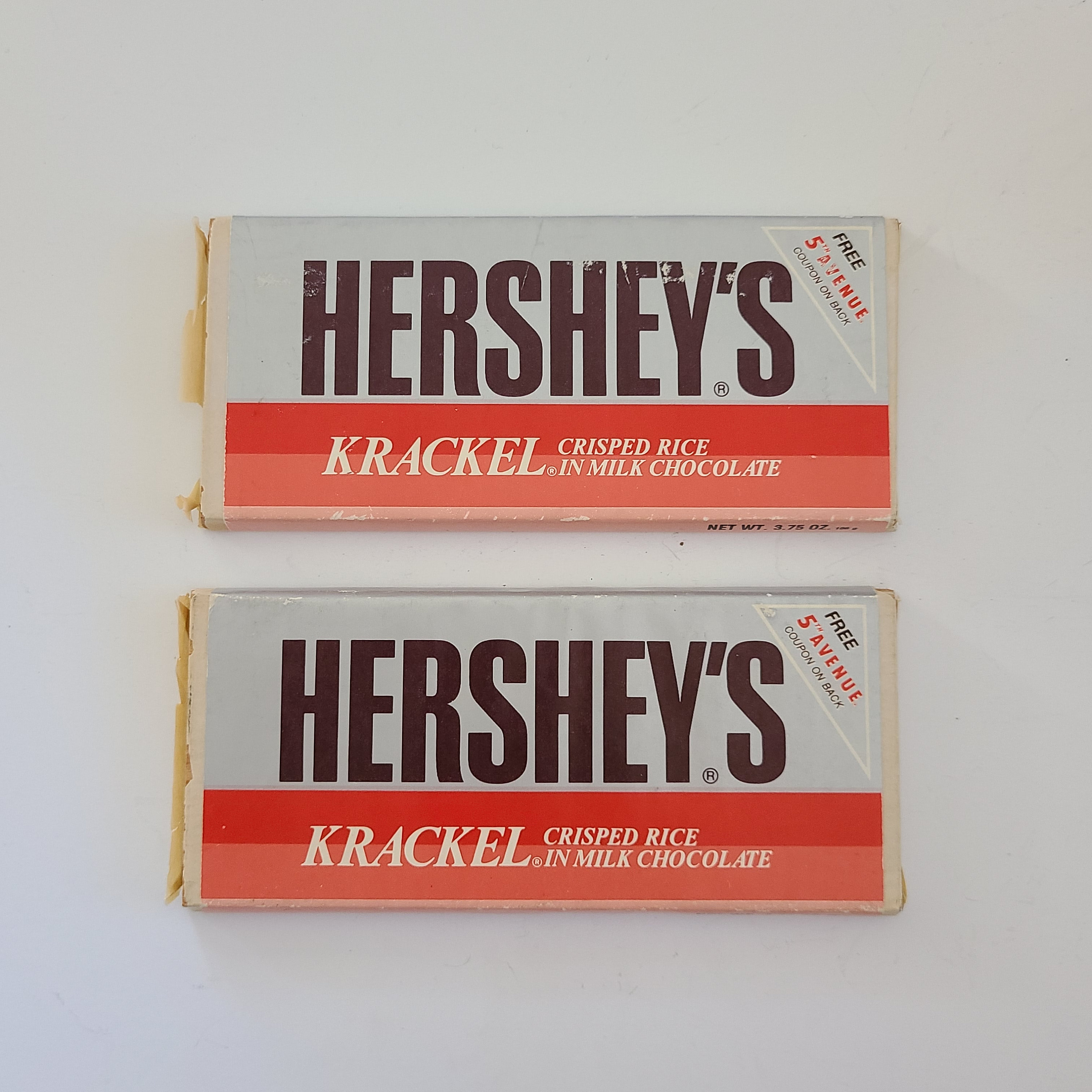 Vintage Lot of 2 Circa 1988 Hershey s Krackel dummy Advertising Candy Bars Display Point of Sale. Etsy