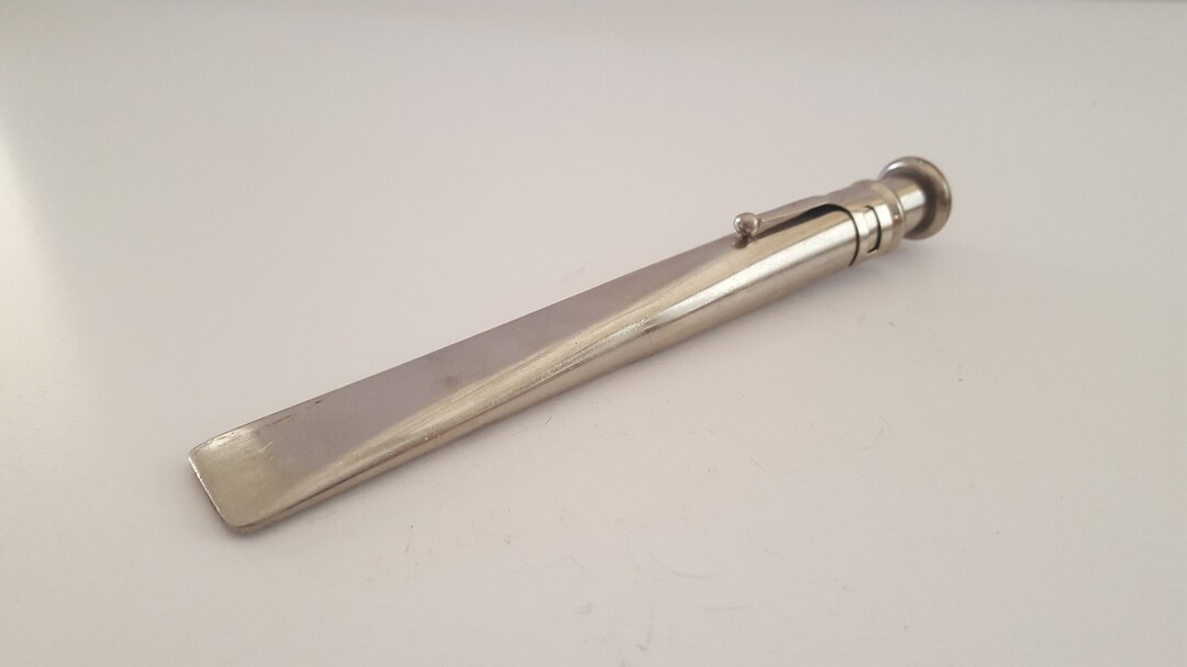 Vintage Circa 1950's Burrows Equipment Company "bag Trier" Nickel ...