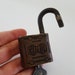 Antique Circa Early 20th Century All Brass Champion Padlock With One ...