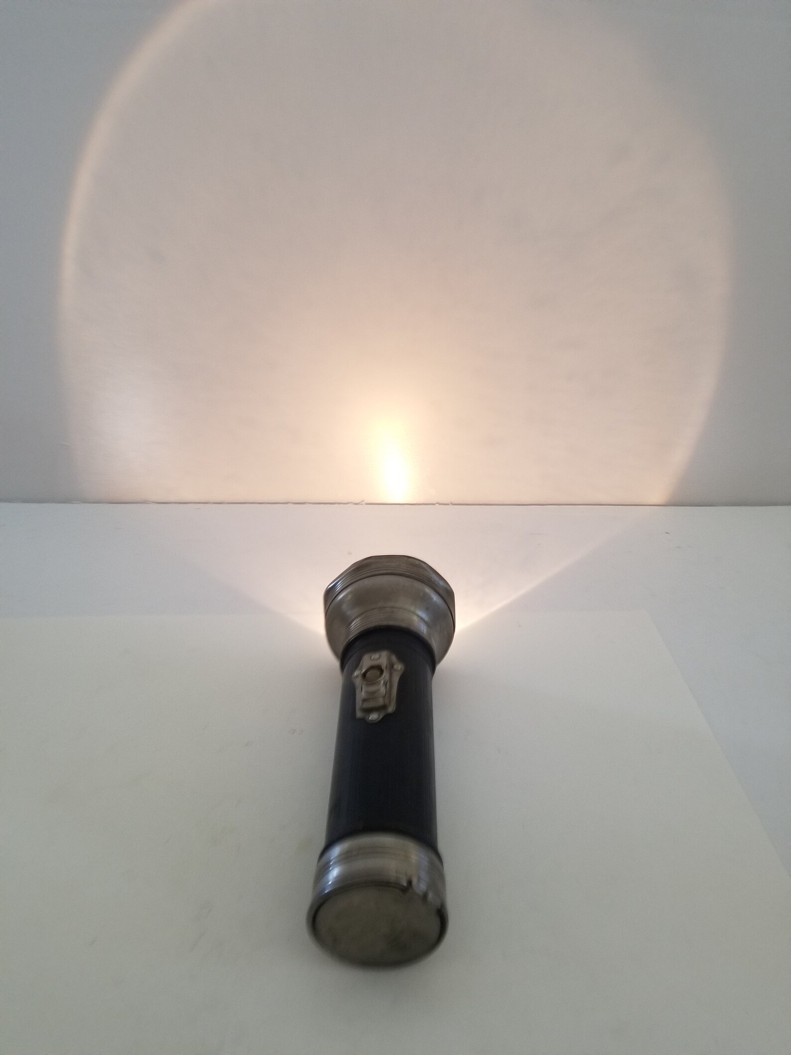 Vintage Circa 1925 Eveready Flashlight Model 2616 Miner's Lamp, Painted ...