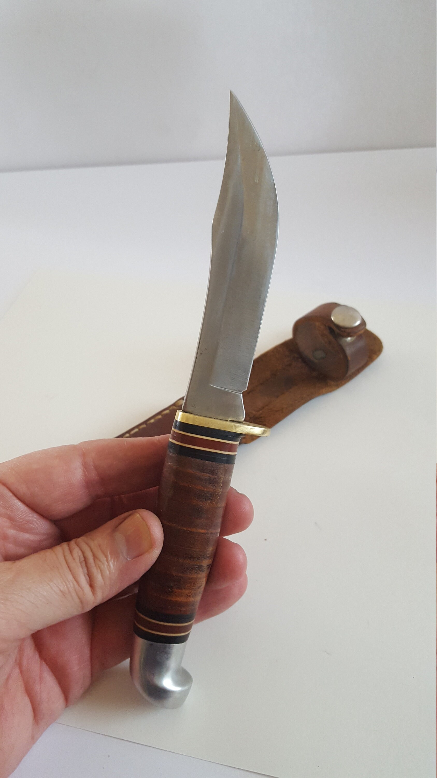 Vintage Circa 1961-1977 Western U.S.A. L66 Sheath Knife - Etsy