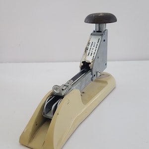 Vintage Bates Industrial Stapler, Model H30, 1960's Shipping/receiving ...