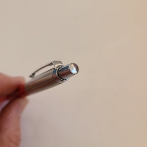 Vintage Pre-1974 Made in USA Parker Ballpoint Pen in Stainless Steel ...