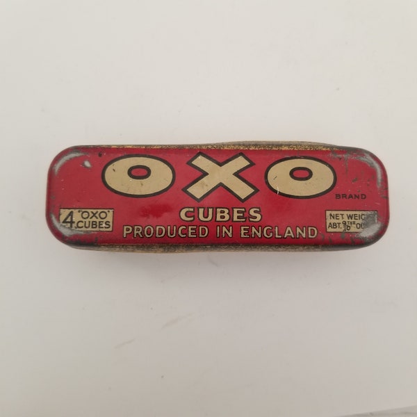 Oxo Cubes Tin - Etsy
