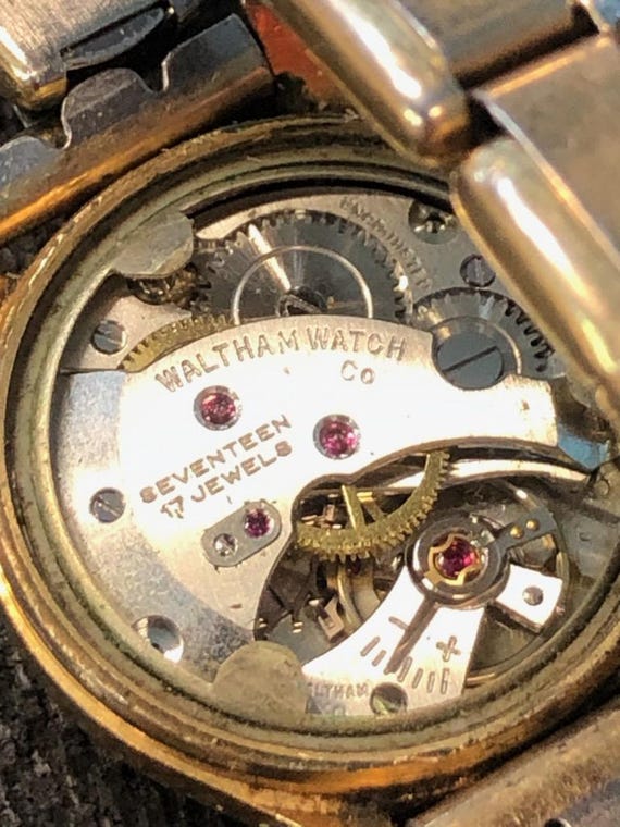 Vintage 1930's Hallmark Incabloc (Waltham) Ladies wri… - Gem