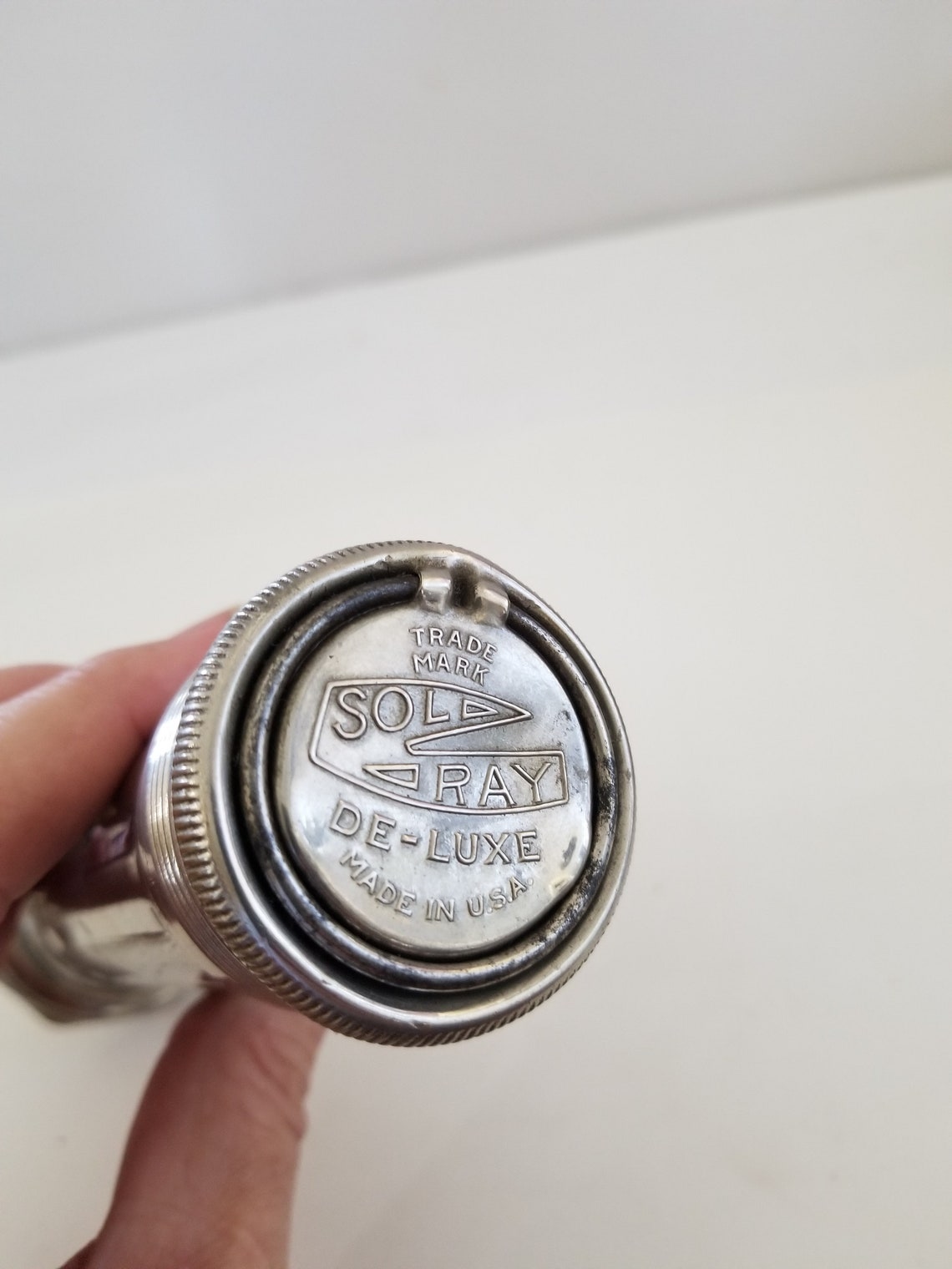 Vintage Circa 1929 Sol-ray 2 D Cell Flashlight in Working - Etsy