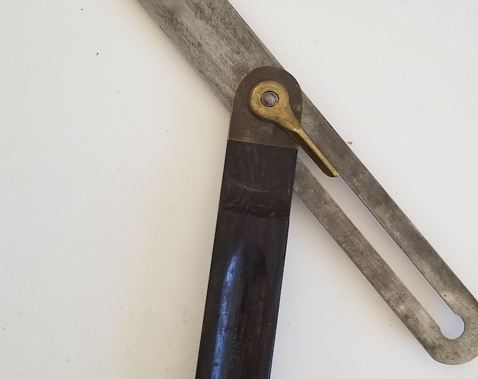 Antique Stanley Rule & Level Tools No. 25 10" Sliding T-bevel Type ...