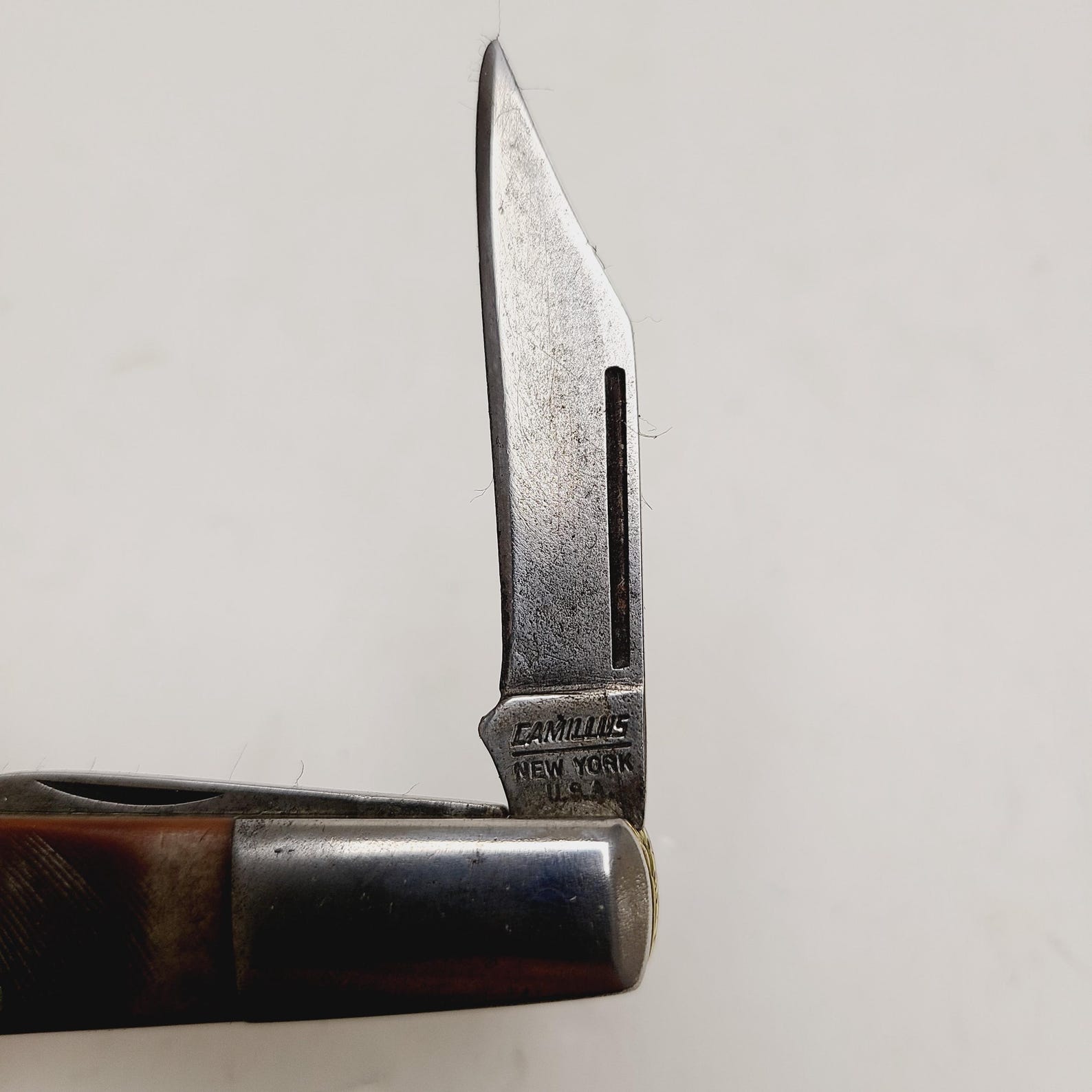 Vintage "barlow" Circa 1980's No.51 by Camillus Cutlery Knife, Well ...