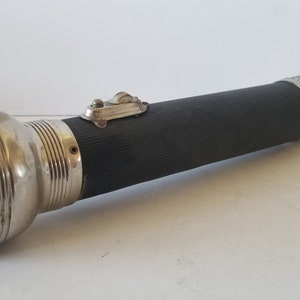Antique Circa 1920's 3 D Cell Flashlight End Cap Identifies as "eclipse ...