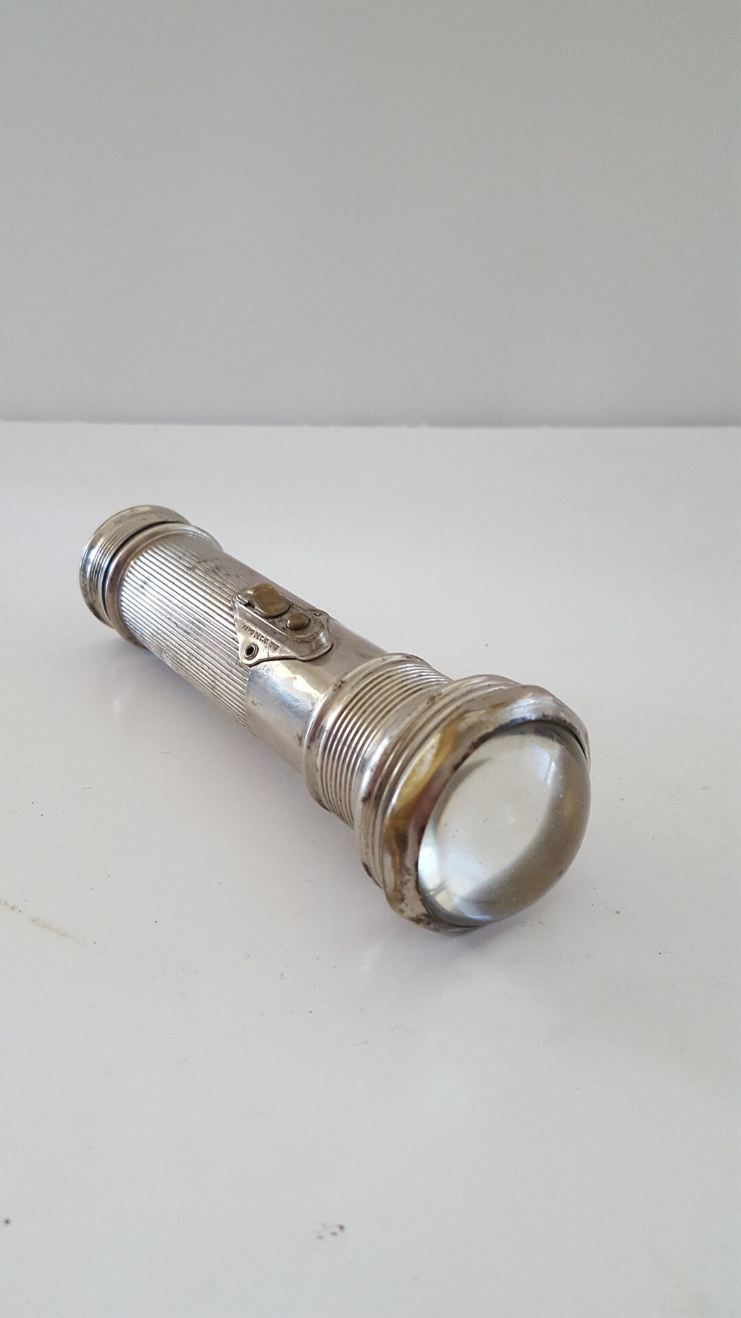 Antique 1920s Hylite C Cell Flashlight: Walleye Glass Lens - Etsy