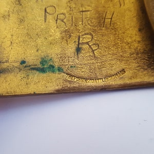 Vintage Circa 1950's Onarga Military Academy Uniform Belt Buckle ...