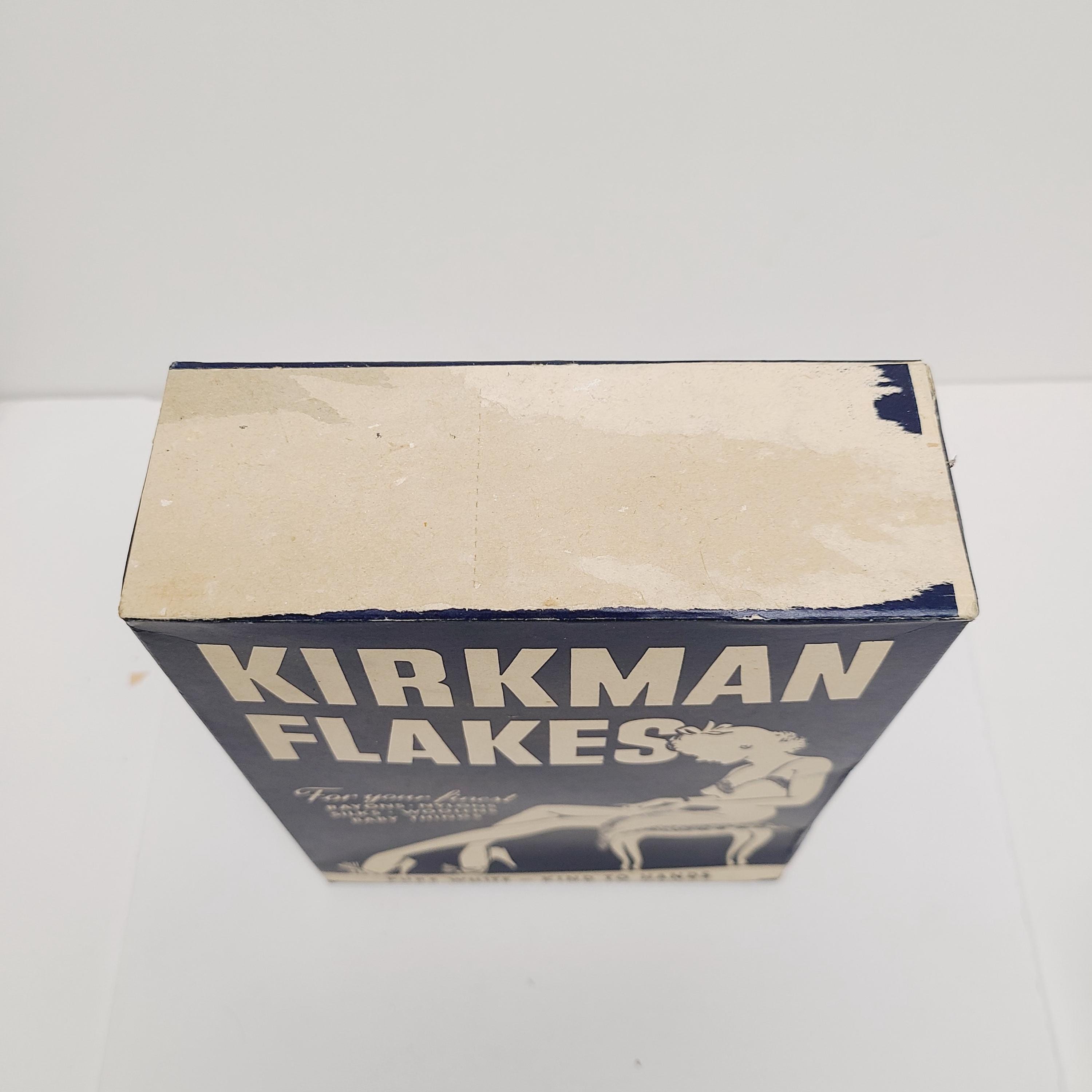 Vintage Circa Late 1940's Kirkman Flakes, Good Condition, Set ...