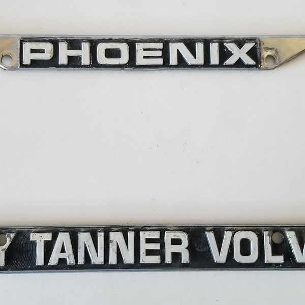 Volvo License Plate Frame - Etsy