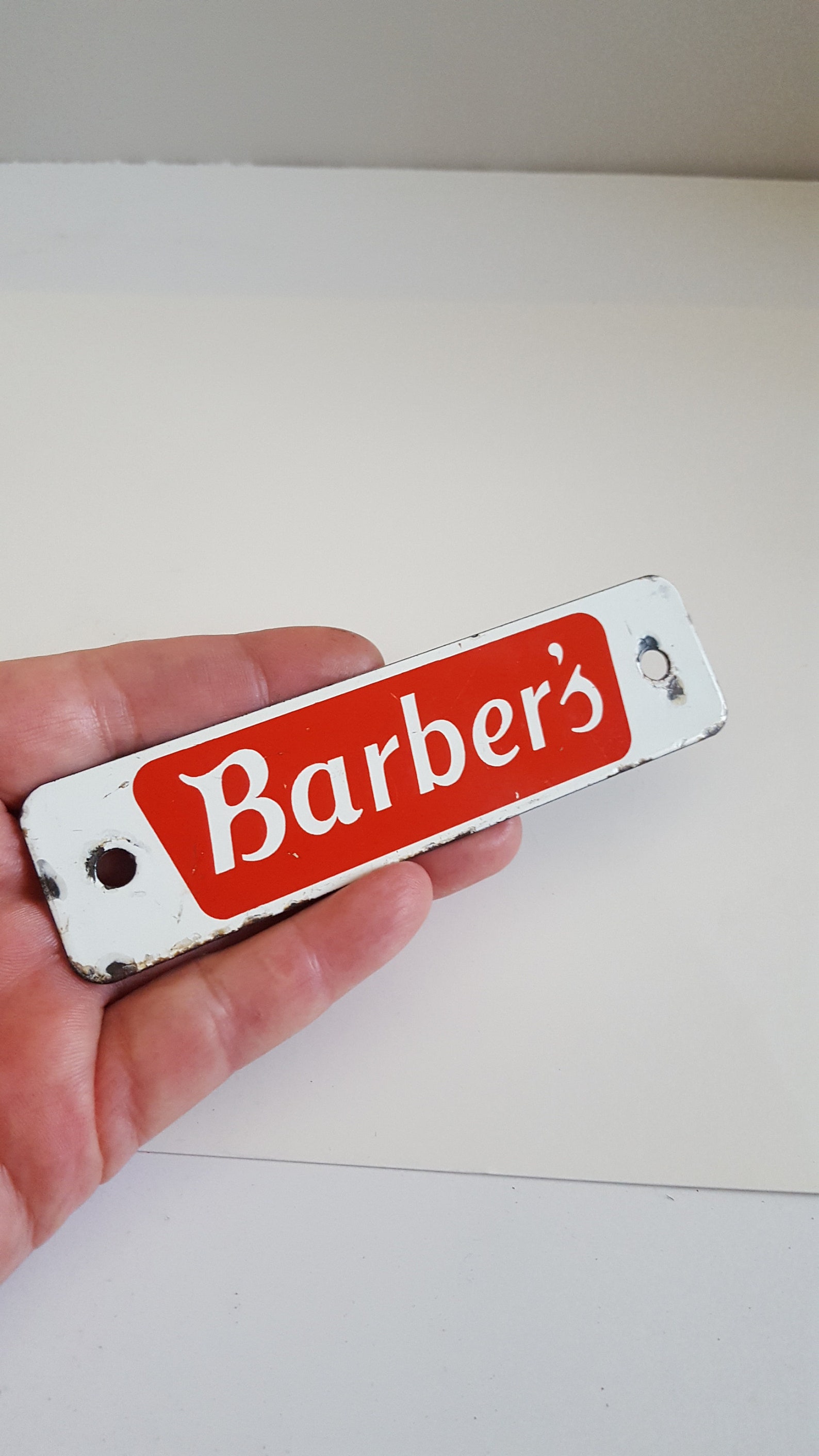 Vintage Circa 1960's Porcelain Enamel Sign - Etsy