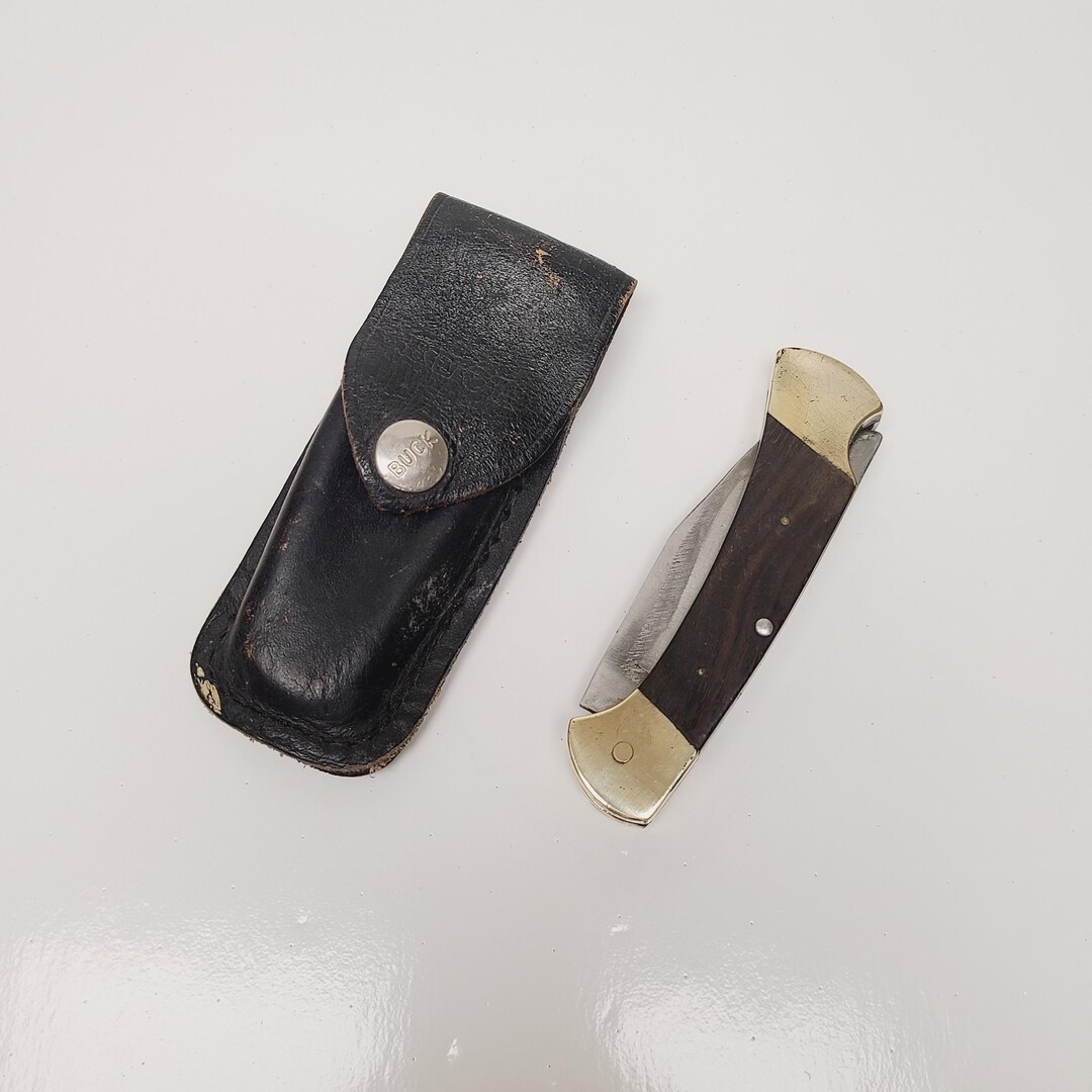 Vintage Pre-date Code Buck Knife Model 112 "ranger", Folding Hunting ...