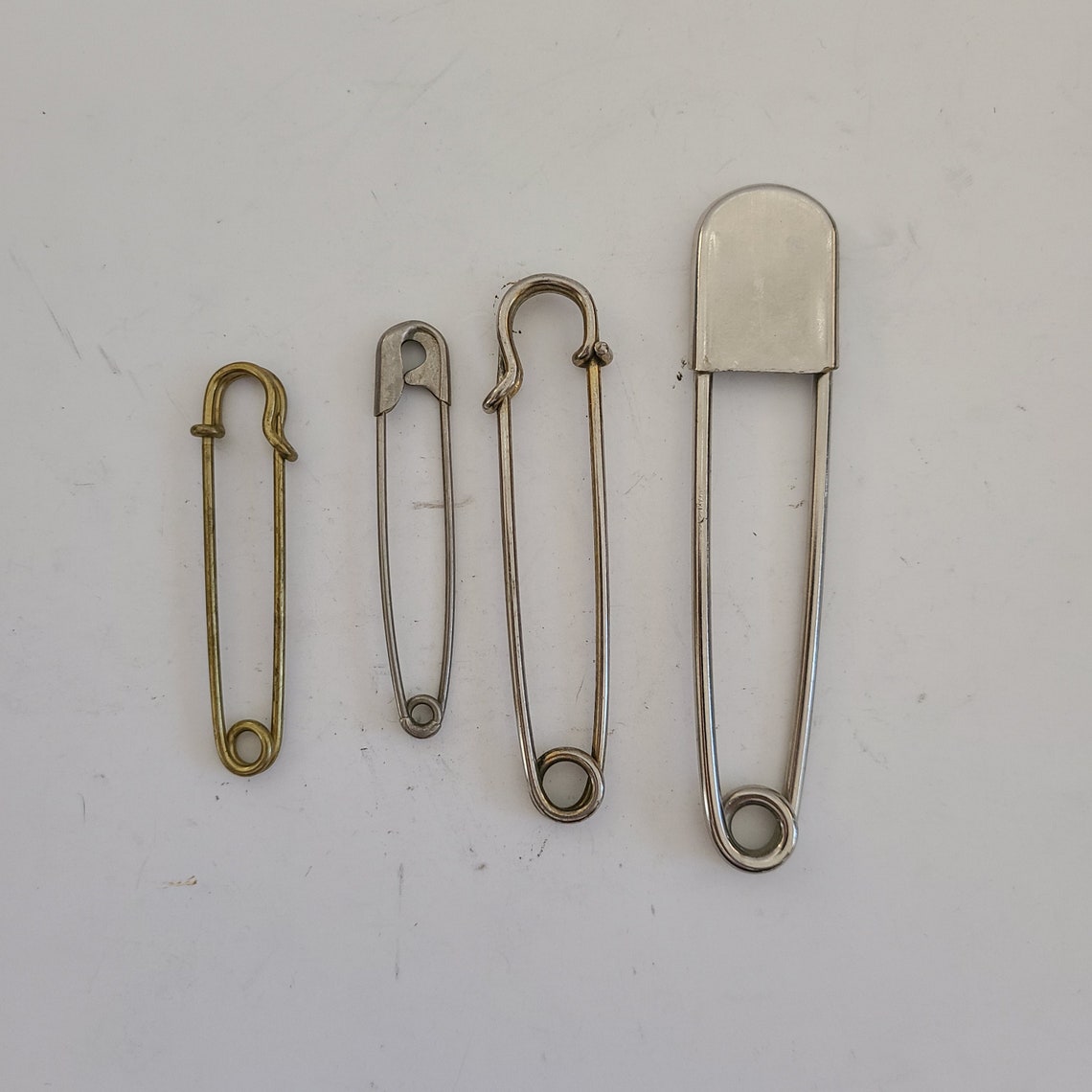 Vintage Steel Safety Pins - Machinery Lock Out Tags - Lot of 4 - Etsy
