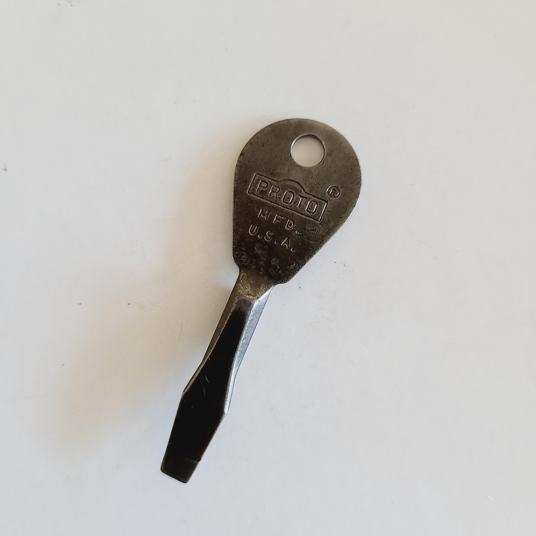 Vintage 1950s Proto Tools Screwdriver Key Ring - General Electric ...