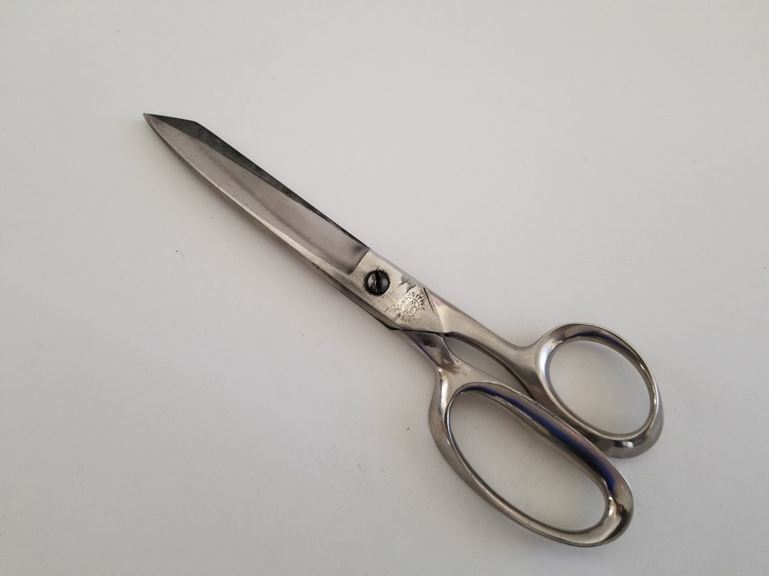 Vintage 1950s Montgomery Ward Trimmers: 8" Nickel Chrome Scissors - Etsy