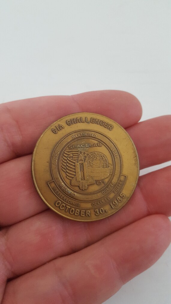 Space Shuttle Challenger Coin
