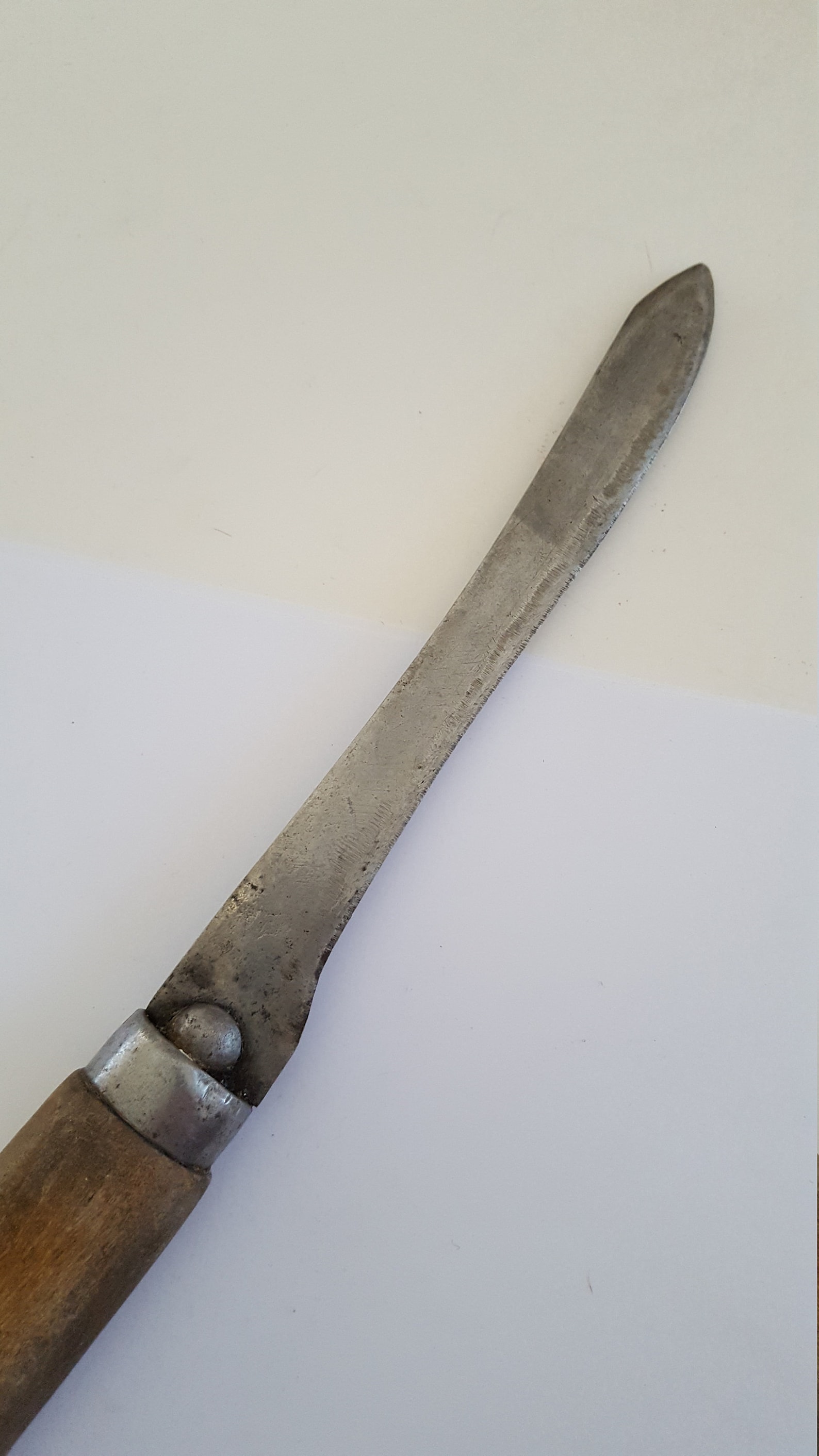 Vintage Handmade Large Utility Knife 6 1/4 Blade 1/2 | Etsy