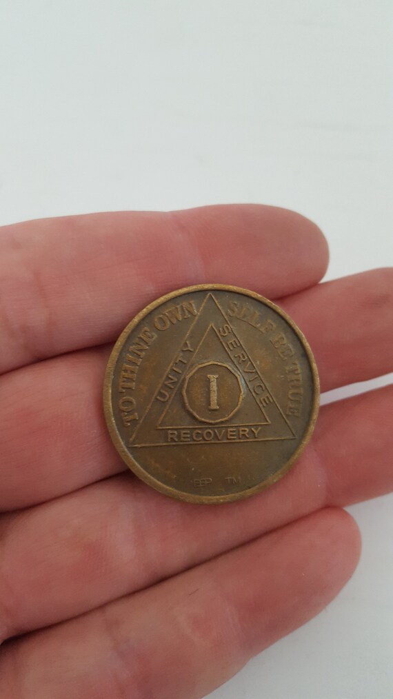 Alcoholics Anonymous Coins