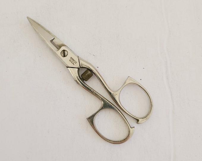 Vintage 1960's Ja-son Scissors prop BD of ED board of Education Nyc ...