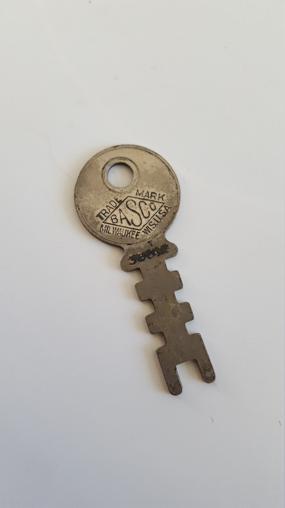 Vintage Early 1920's Perhaps Briggs and Stratton Basco Lock Key #36612 ...