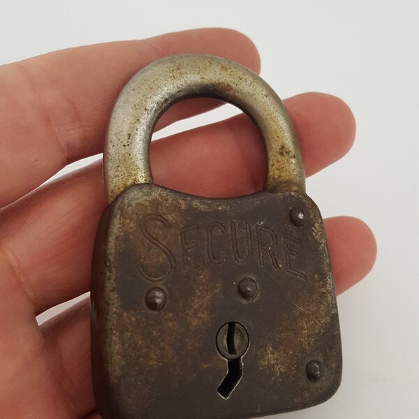 Antique Padlock - Etsy