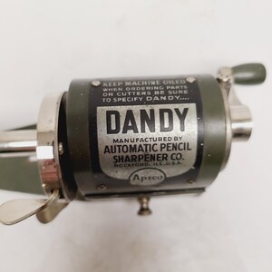 Antique C1920's "dandy" Self Feeder Manual Pencil Sharpener Automatic ...