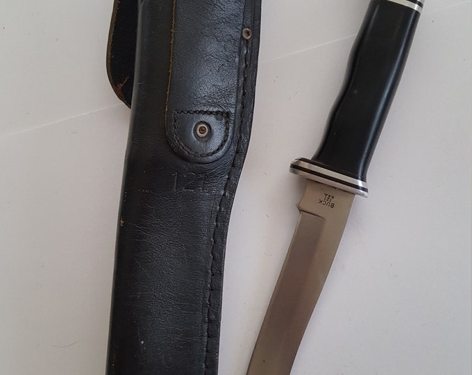 Vintage Circa 1950's Kinfolks Model 330-4 1/2 Fixed Blade Sheath Knife ...