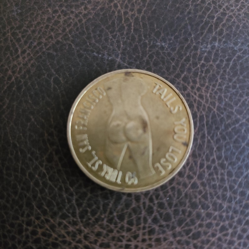 Naked Lady Coin - Etsy