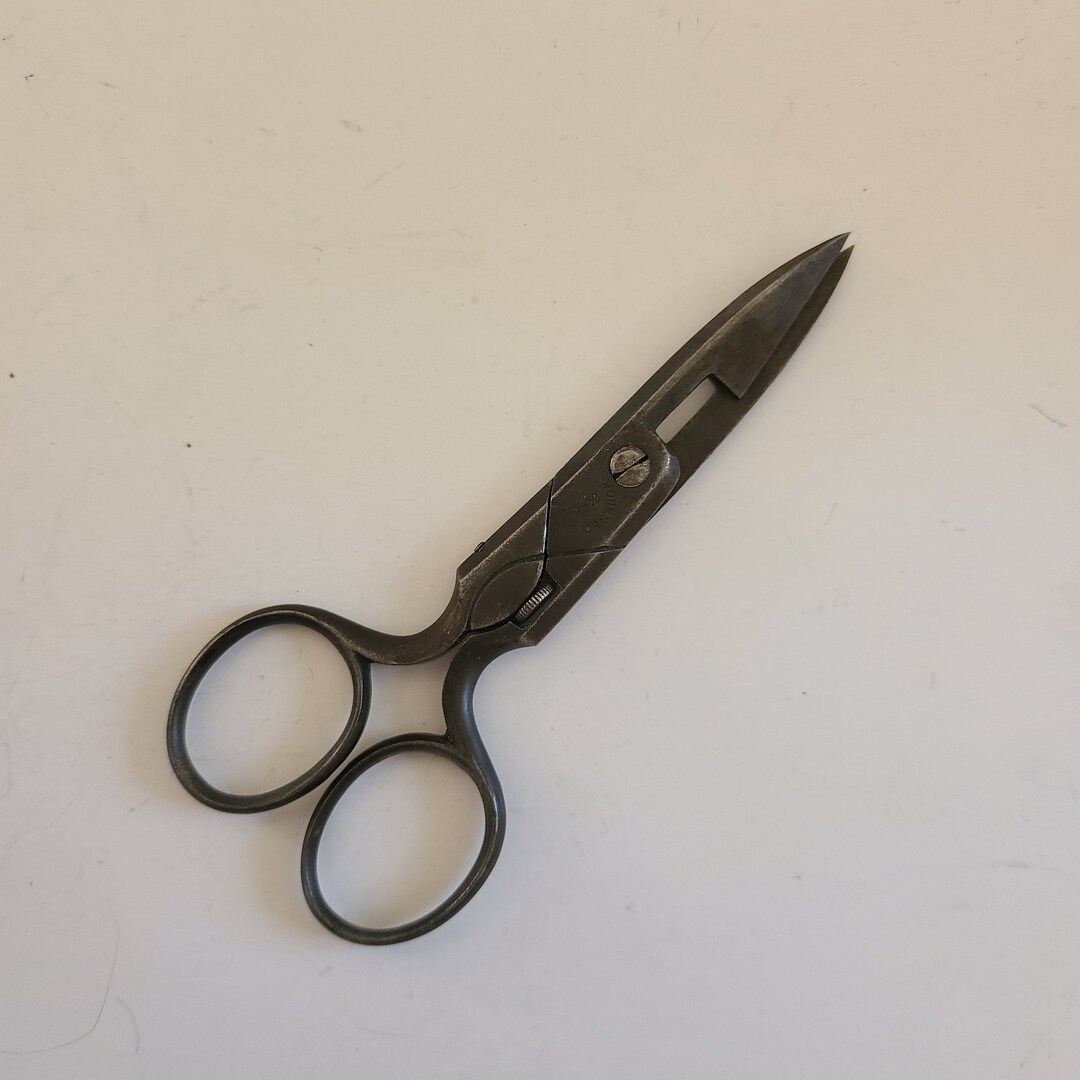 Antique John S. Holler & Co New York, Buttonhole Scissors, Sewing ...