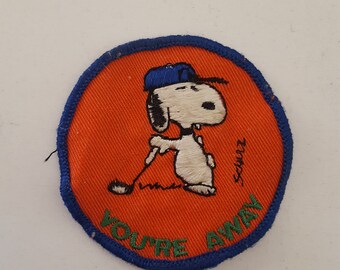 Vintage Snoopy Patch - Etsy