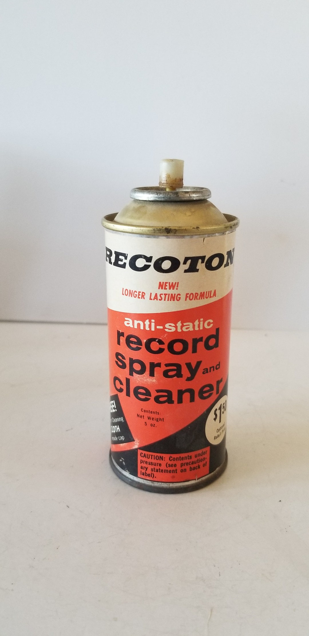 Vintage Circa 1970's Recoton "new Improved Longer Lasting" Vinyl Record ...