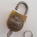 Vintage rust Proofed Possibly Ilco Padlock With 1 Key in Good Condition ...