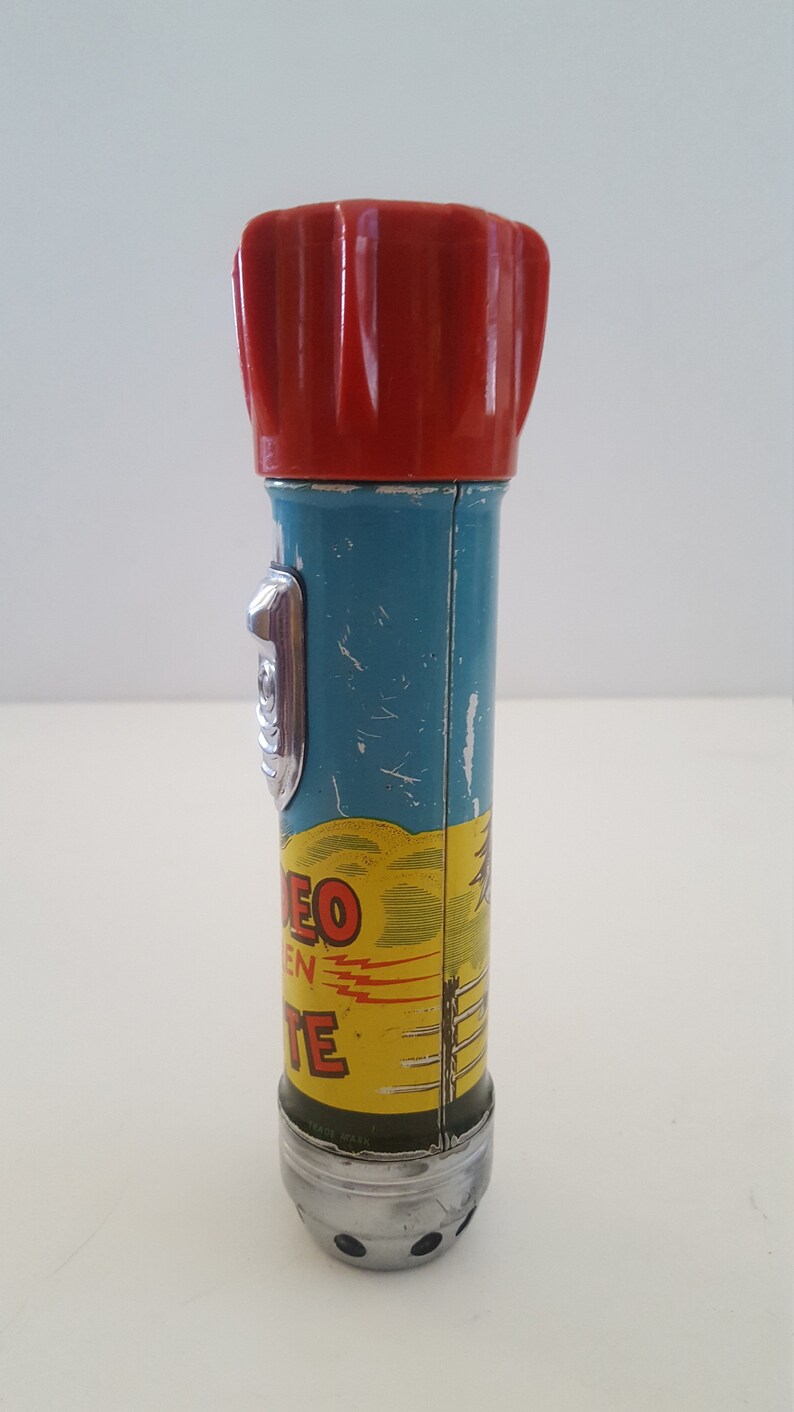 Vintage circa 1955 Hipco Rodeo flashlight w/siren | Etsy