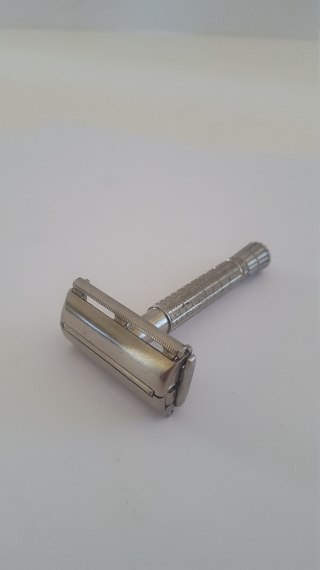 Vintage Gillette Tech Safety Razor: Mid-century Grooming (1957) - Etsy