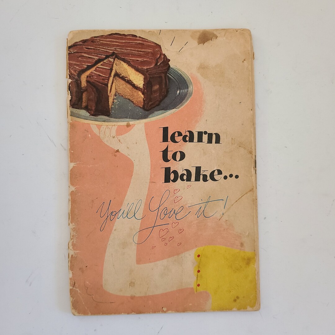 Vintage 1947 Baking Cookbook: General Foods Recipes - Etsy