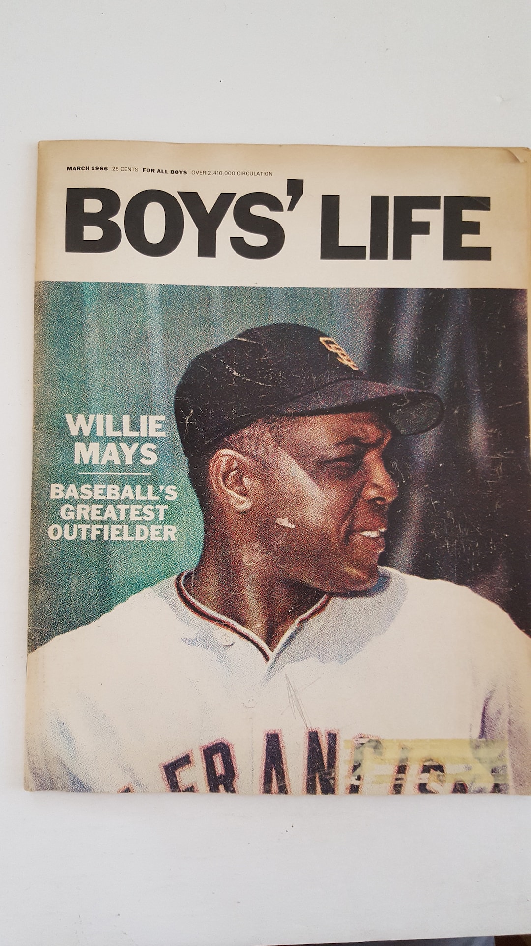 Vintage Boys Life Magazine March 1966 Issue, Boy Scouts of America Publication Willie Mays Cover ...
