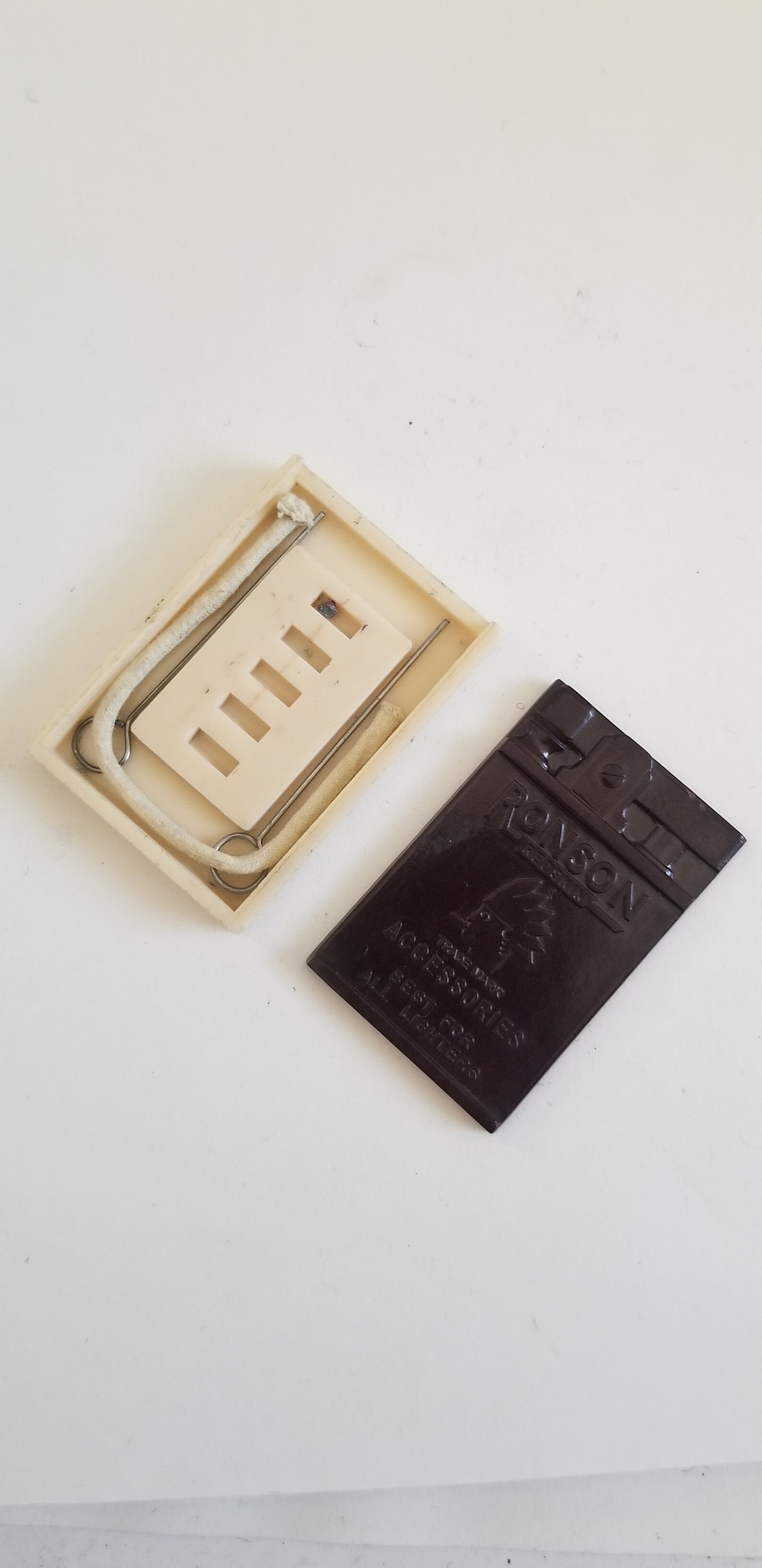 Vintage Circa 1945 Ronson Lighters Accessories "plastikit" Wicks, but ...
