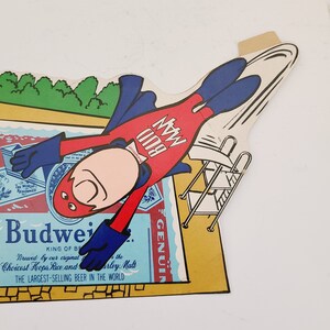 Vintage Circa Late 1960's to Early 1970's Budweiser "bud Man" Superhero ...