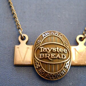 Vintage Safety Award for Taystee Bread Co. Duluth MN 1953 12k Gold ...